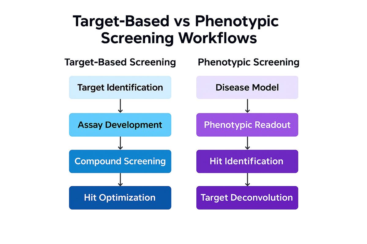 Target-Based vs Phenotypic Screening in Drug Discovery | Technology ...