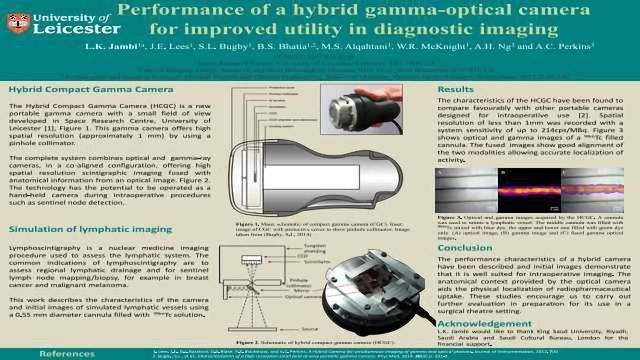 Performance of a hybrid gamma-optical camera for improved utility in ...