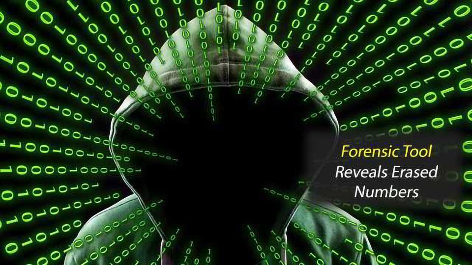 A New Advanced Forensics Tool: Recovering Erased Serial Numbers in a ...