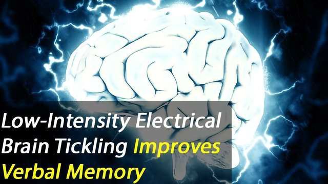 Tickling the Brain: Research shows low-intensity electrical stimulation ...