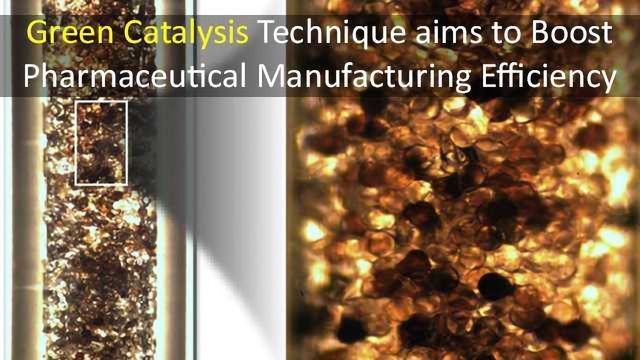 Novel Green Chemistry Method Improves Pharmaceutical Manufacturing ...