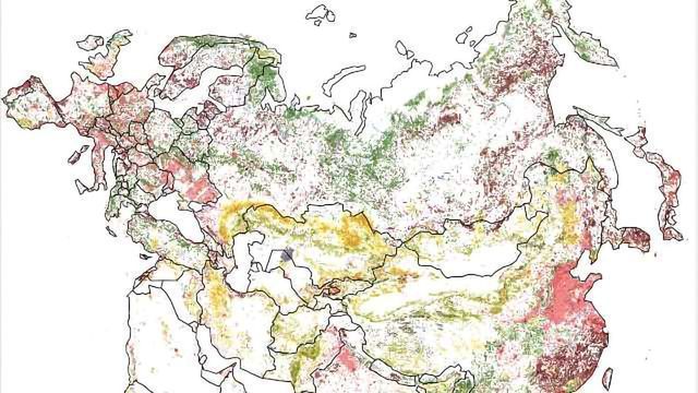 Powerful Map Illustrates Worldwide Environmental Degradation ...