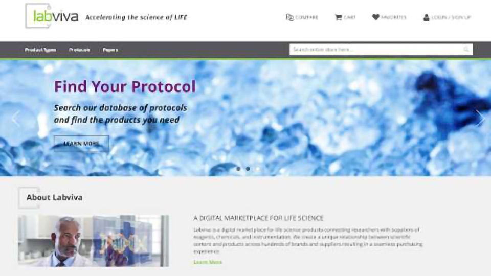 New Digital Marketplace for Life Science Products – Built with ...