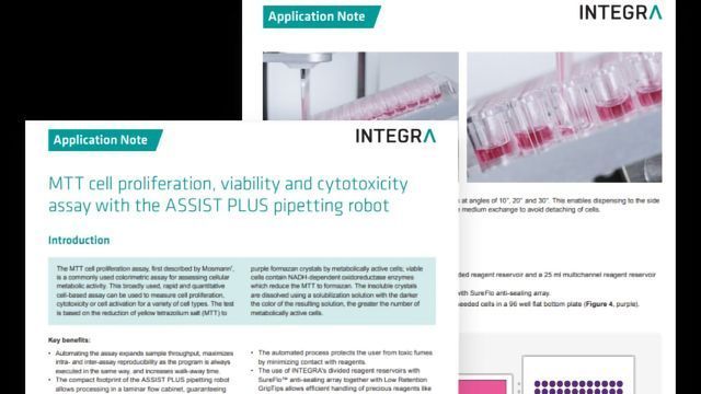 MTT Cell Proliferation, Viability and Cytotoxicity Assay | Technology ...
