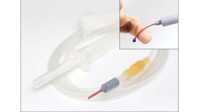 An Intravenous Needle That Softens in the Body on Insertion ...