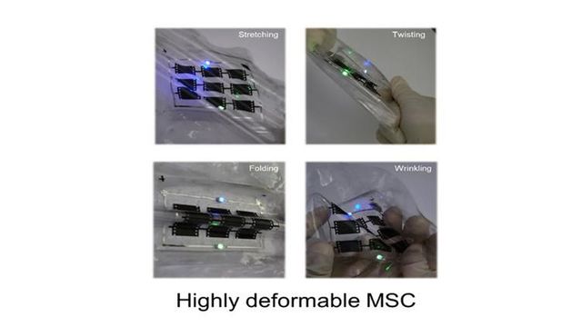 A Stretchy, Rubber-Like Energy Storage Device for Wearable Tech ...