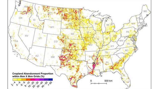 New US Map Shows the Abandoned Farms That Could Help Fight Climate ...