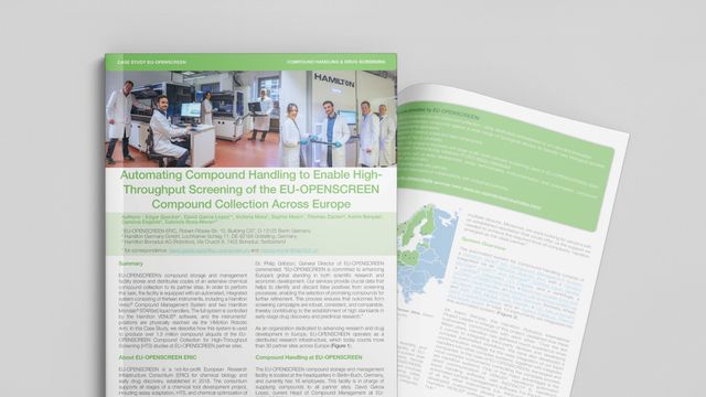 Automation in EU-OPENSCREEN Compound Management | Technology Networks