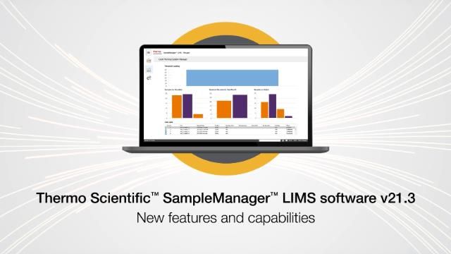 SampleManager LIMS v21.3 | Thermo Scientific | Technology Networks