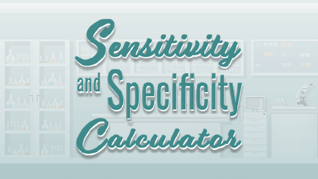 Sensitivity And Specificity Calculator | Technology Networks